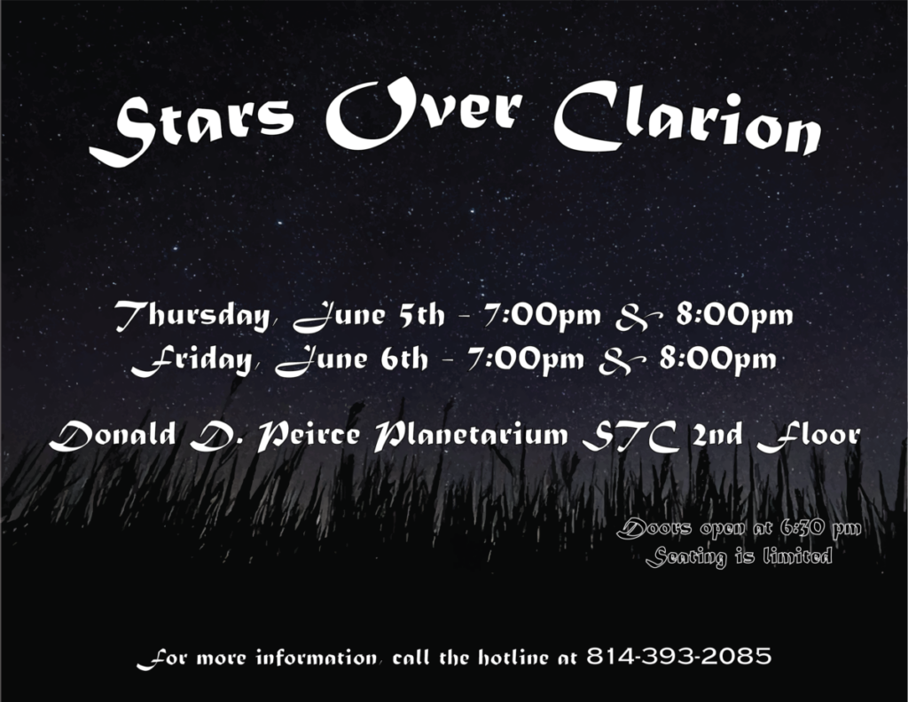 Stars Over Clarion: Free Educational Astronomy Show | Clarion County